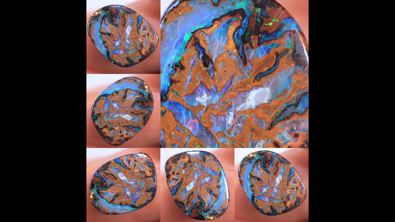 GENUINE LIGHTNING RIDGE OPAL GEMSTONE AUSTRALIA BY KUCINA OPALS - YouTube
