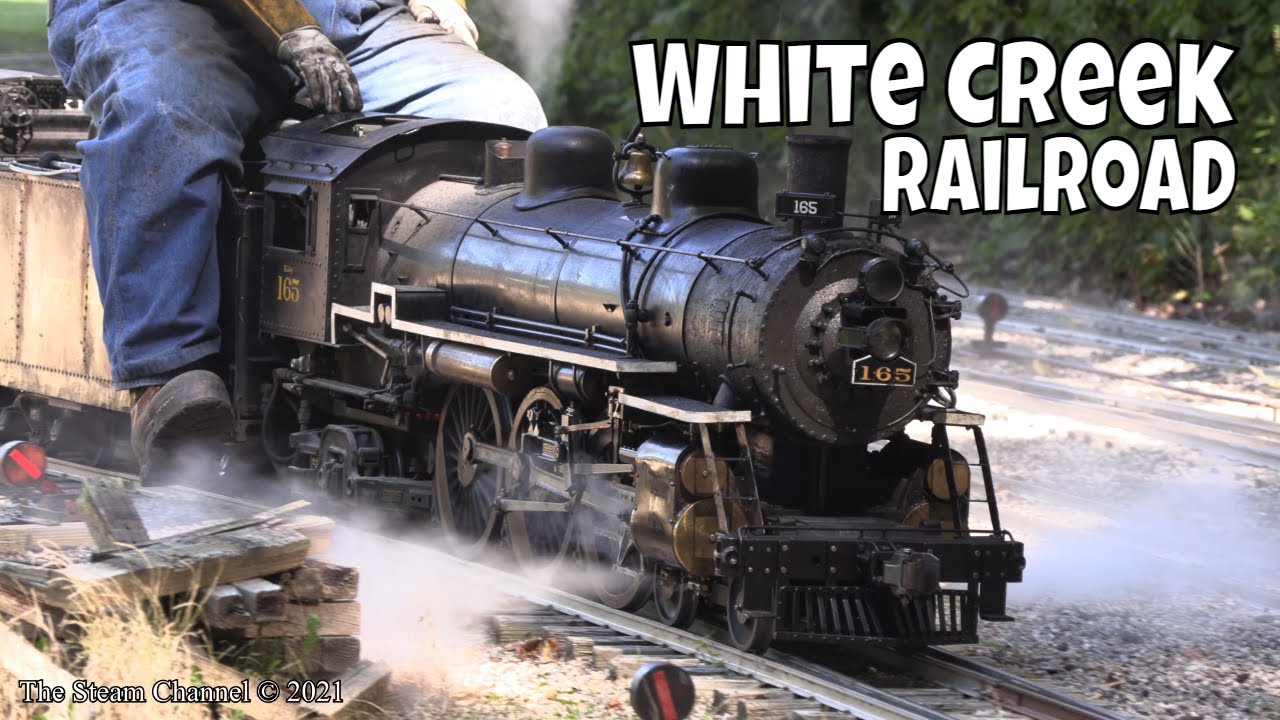 White Creek Railroad | Live Steam Invitational Meet | 4K - YouTube
