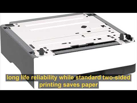 Lexmark B3340dw Monochrome Laser Printer Review - YouTube