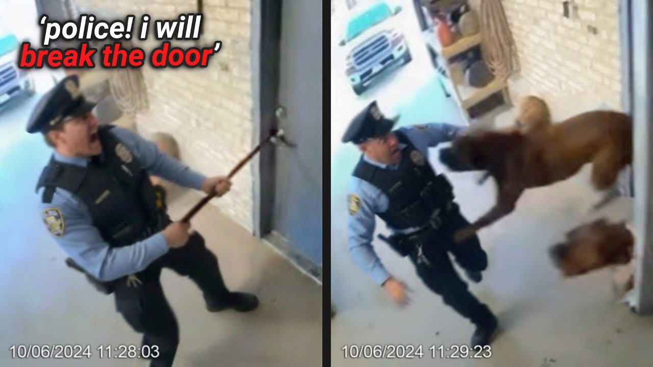 Overconfident Cop Picks The WRONG Fight (Ends Badly) - YouTube