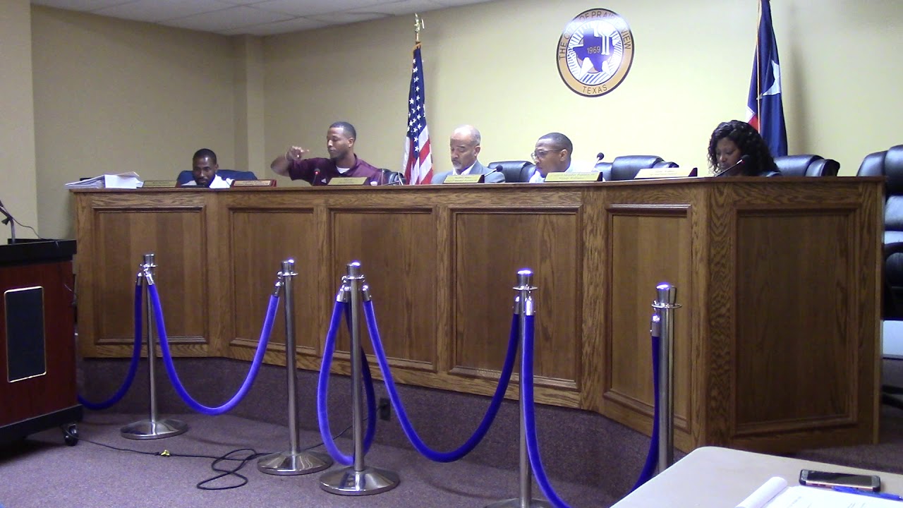 The City of Prairie View City Council Special Meeting Part 2 of 3 - YouTube
