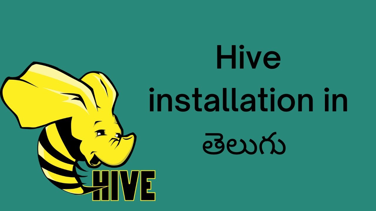 Hive installation in తెలుగు. - YouTube