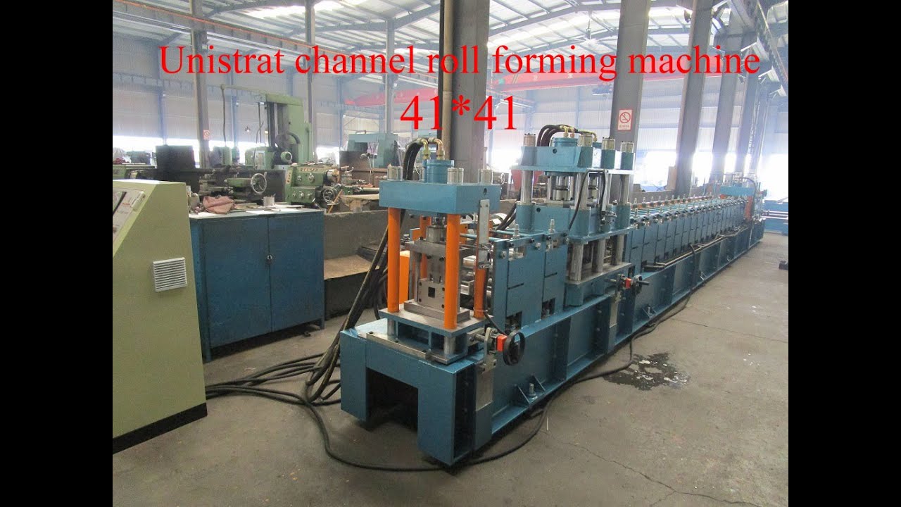 Unistrat profiles roll forming machine |Full automatic unistrat channel ...