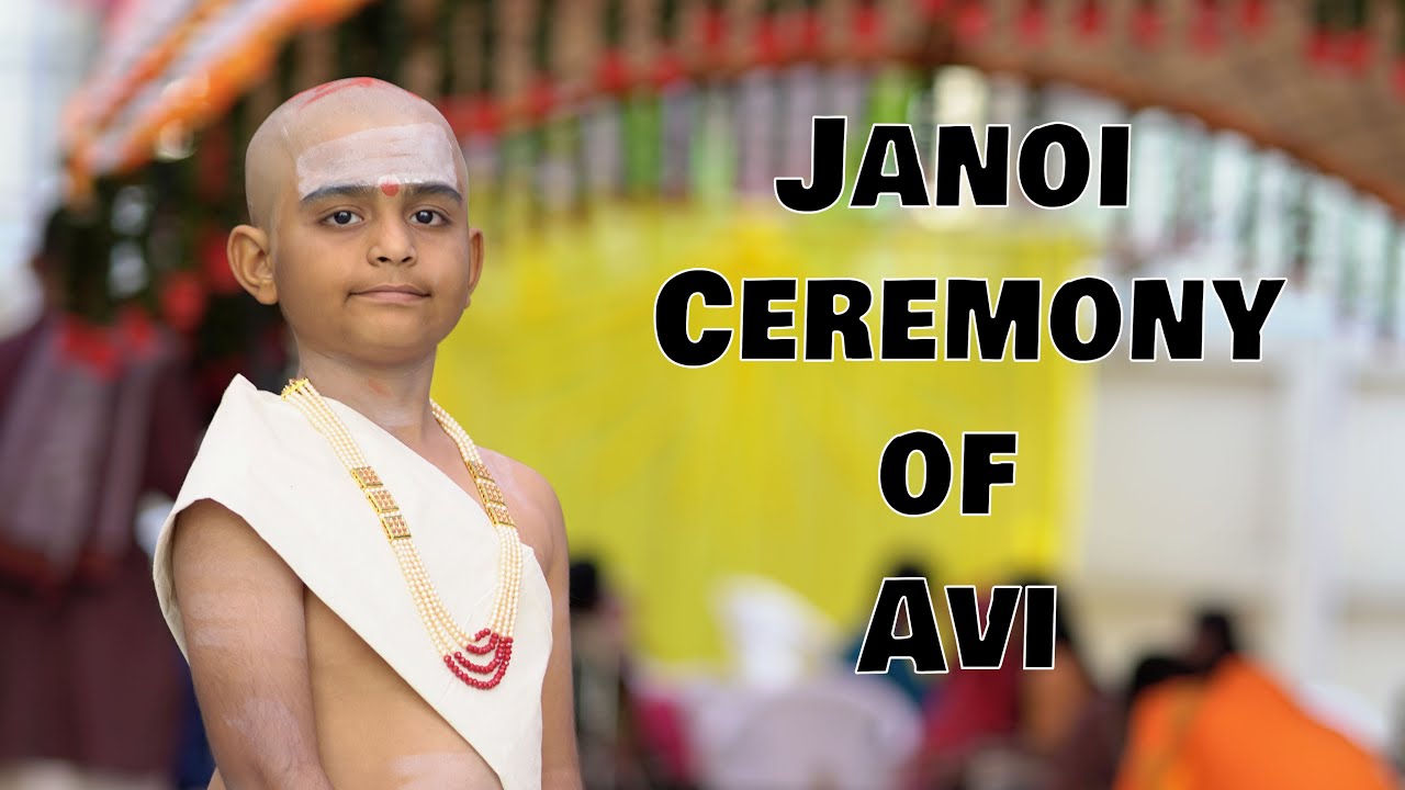 Best Janoi Highlight Of Avi | The Sacred Thread Ceremony Gujarati - YouTube