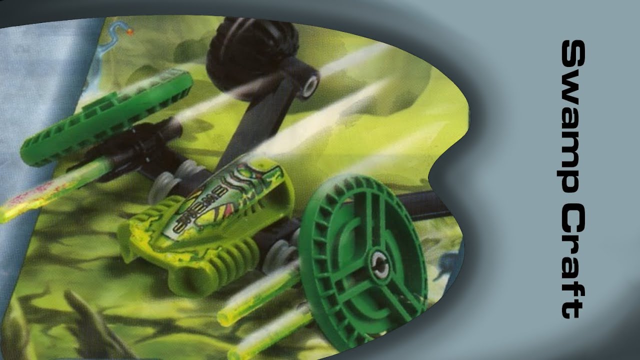 Lets Brick RoboRiders - 8006 SWAMP CRAFT - YouTube