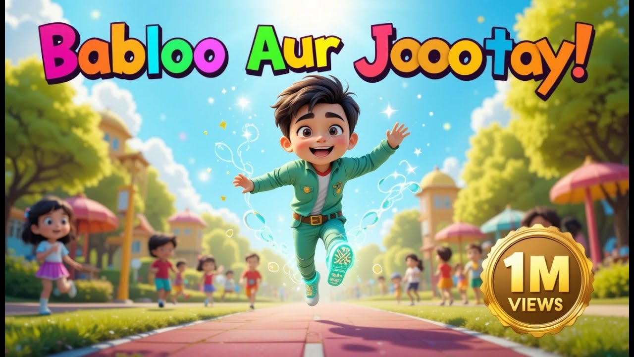"Babloo Aur Jadui Jootay | Kids Story in Urdu | Sacch Bolne Ki Taqat ...