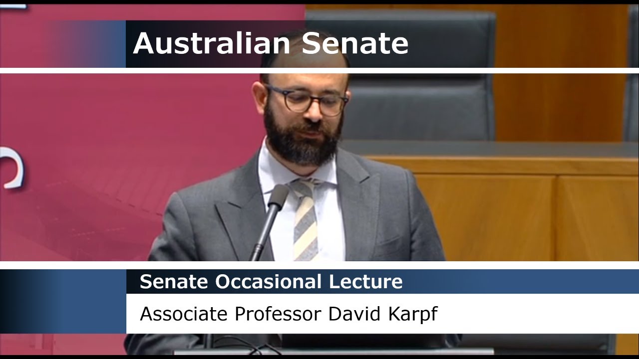 Senate Occasional Lecture - Associate Professor David Karpf (2019 ...