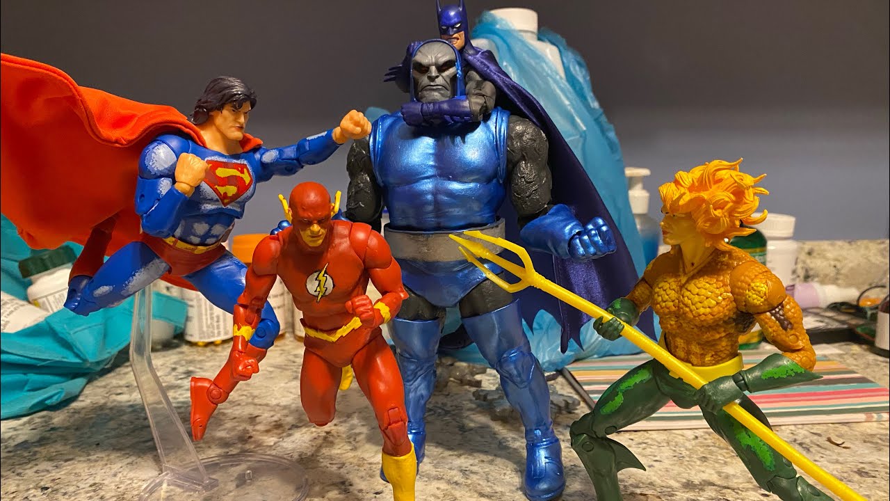 DC Multiverse Justice League Task Force Full Wave Review! - YouTube
