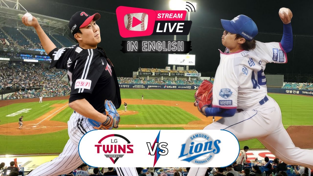 KBO Playoffs LIVE LG Twins vs Samsung Lions (October 15th) - YouTube