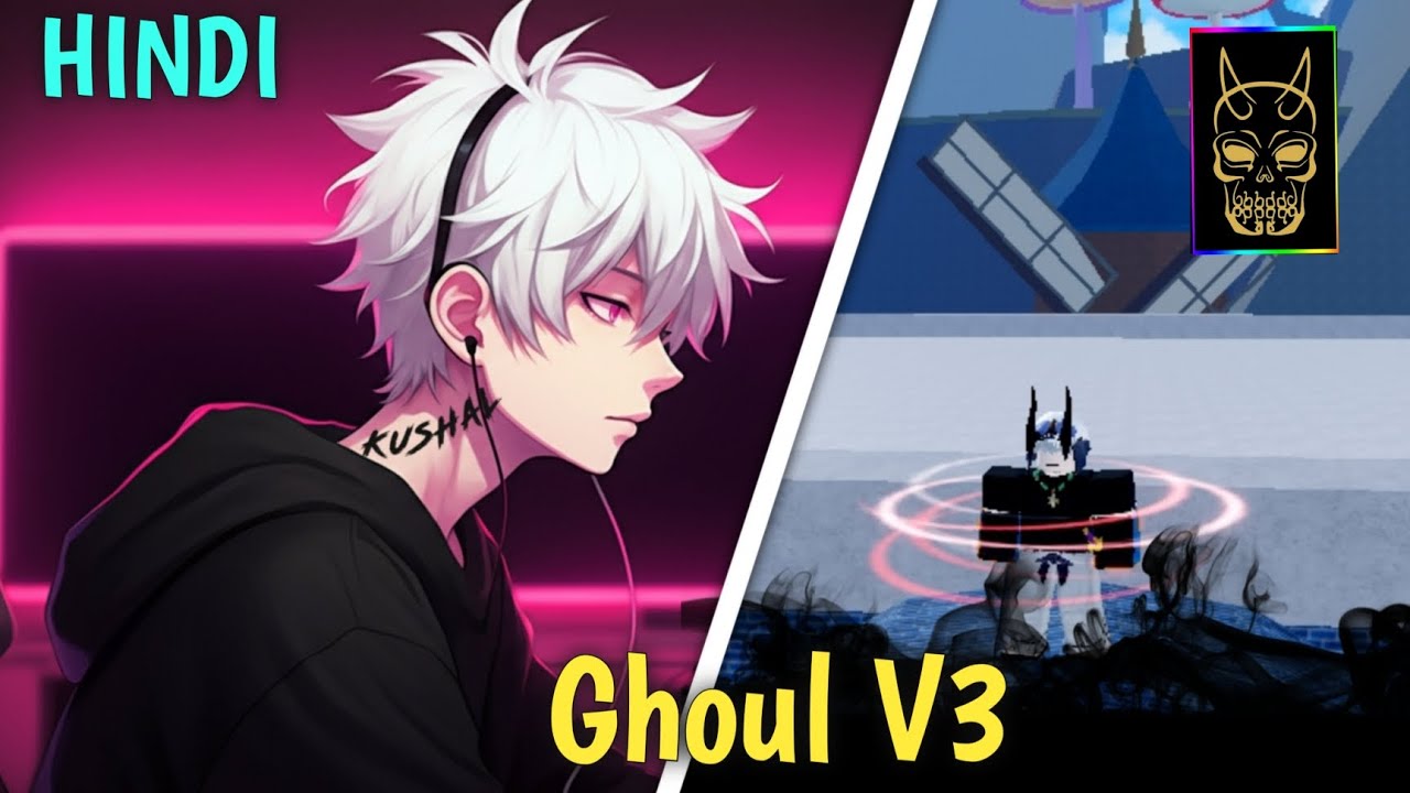 Ghoul Race V1 To V3 IN Hindi | Blox Fruits.. - YouTube