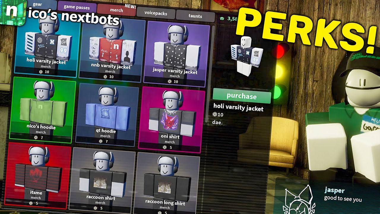 Nico's Nextbots MERCH Gives You ABILITIES!? - YouTube