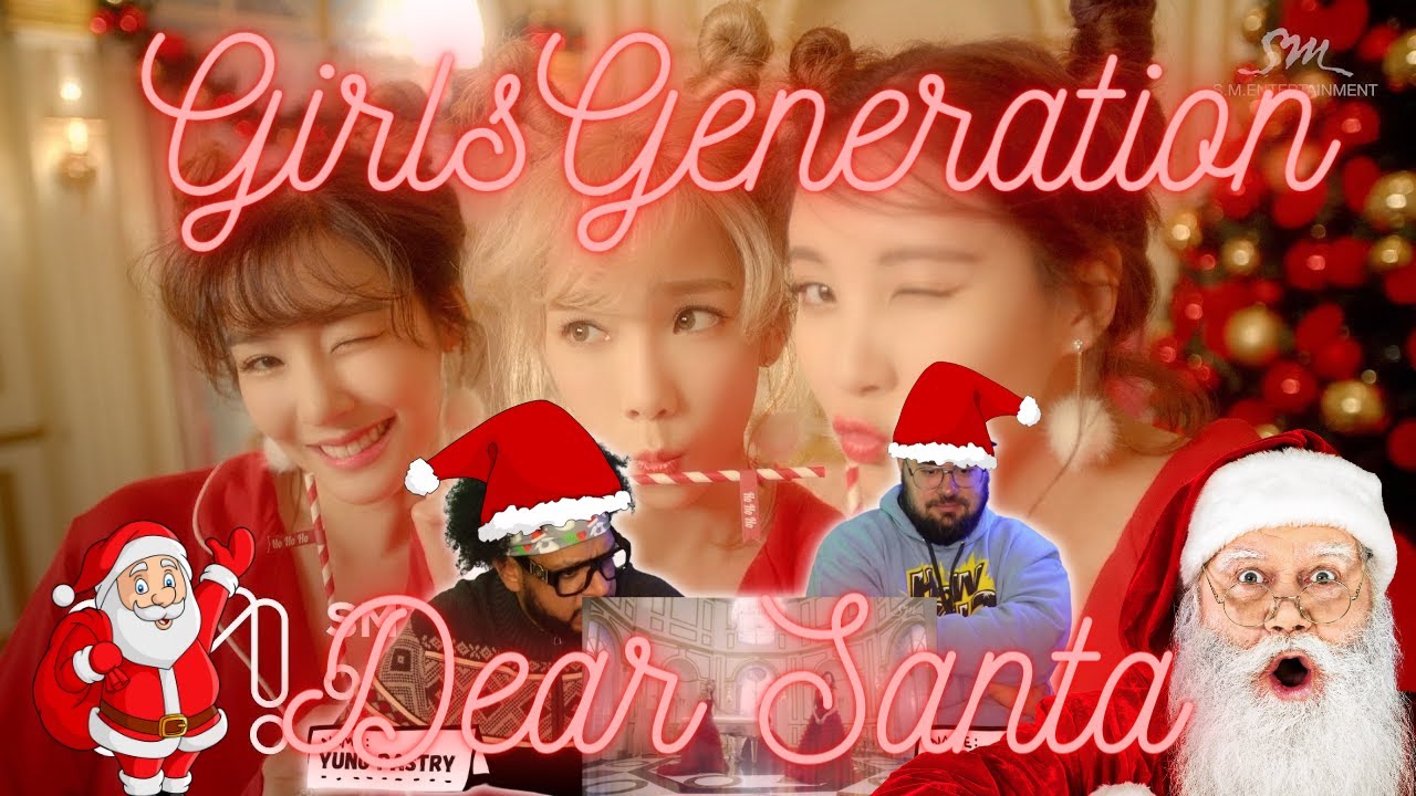 Girls' Generation-TTS 소녀시대-태티서 'Dear Santa' MV Reaction - YouTube