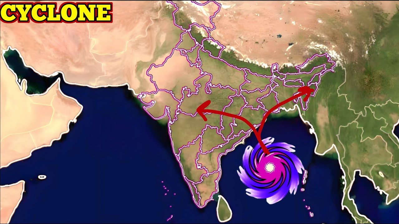 Cyclone Remal track and effect update - YouTube
