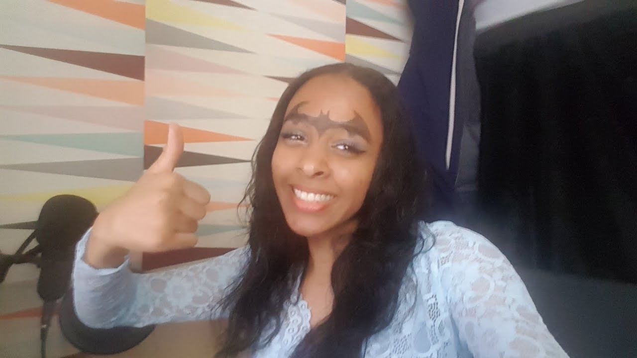 How to make BATMAN eyebrows! Makeup tutorial - YouTube