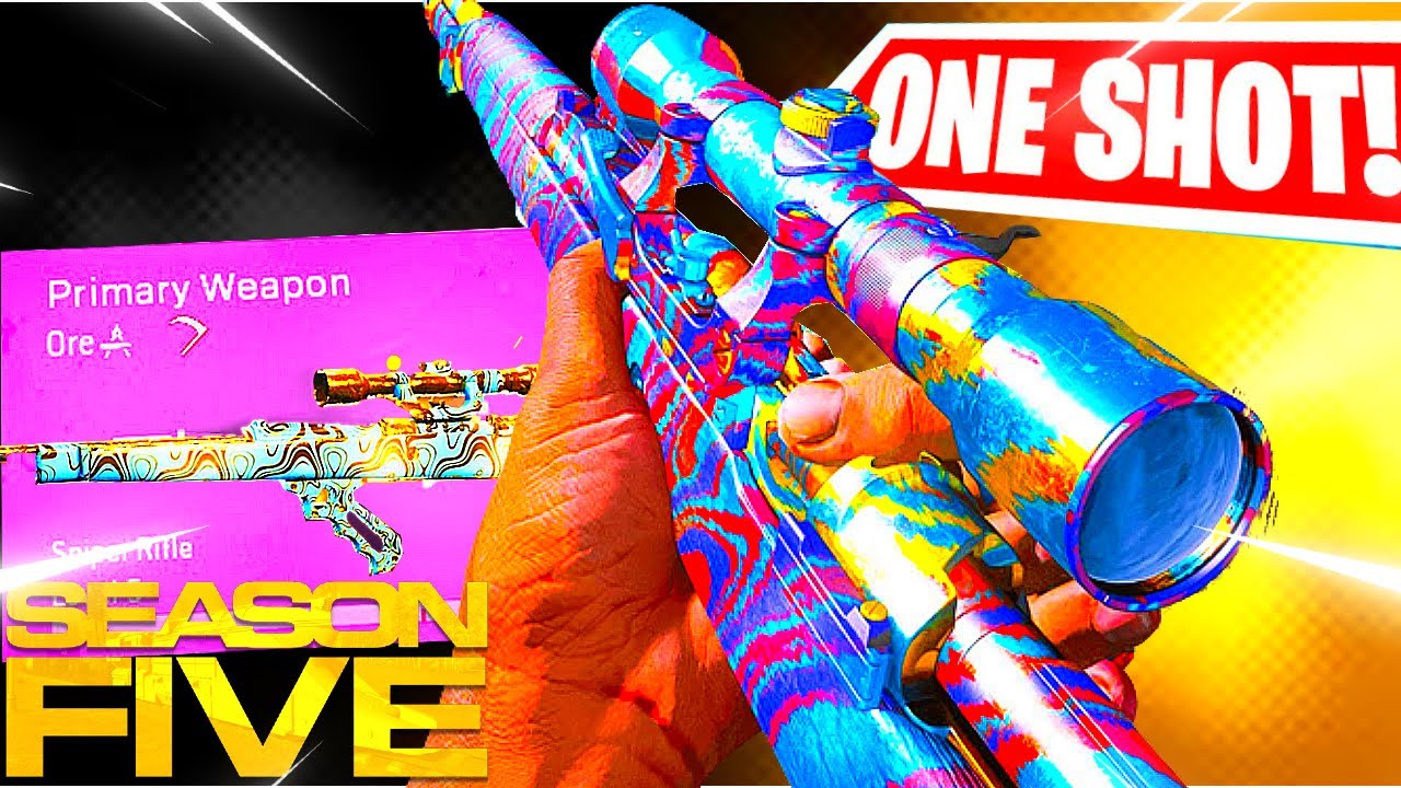 The NEW BEST *ONE SHOT* SNIPER in warzone (Vanguard Kar 98k setup ...