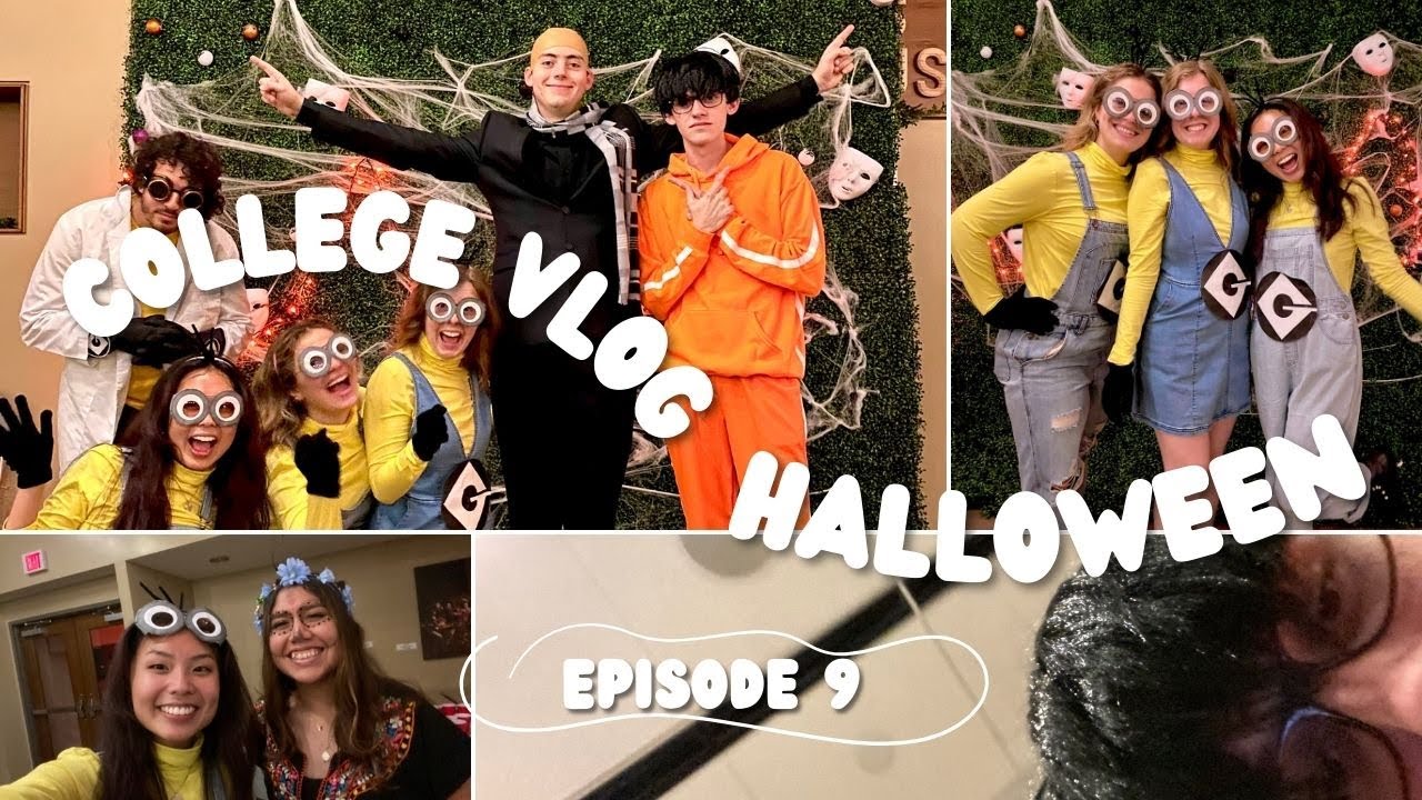 EP. 9 COLLEGE DIARIES: Part 2 Homecoming Halloween College Vlog ...