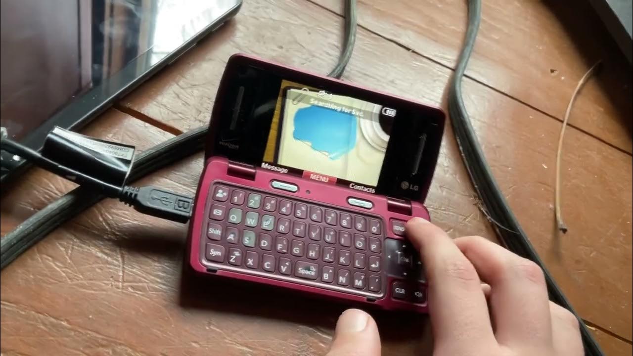 LG env3 power up and down - YouTube