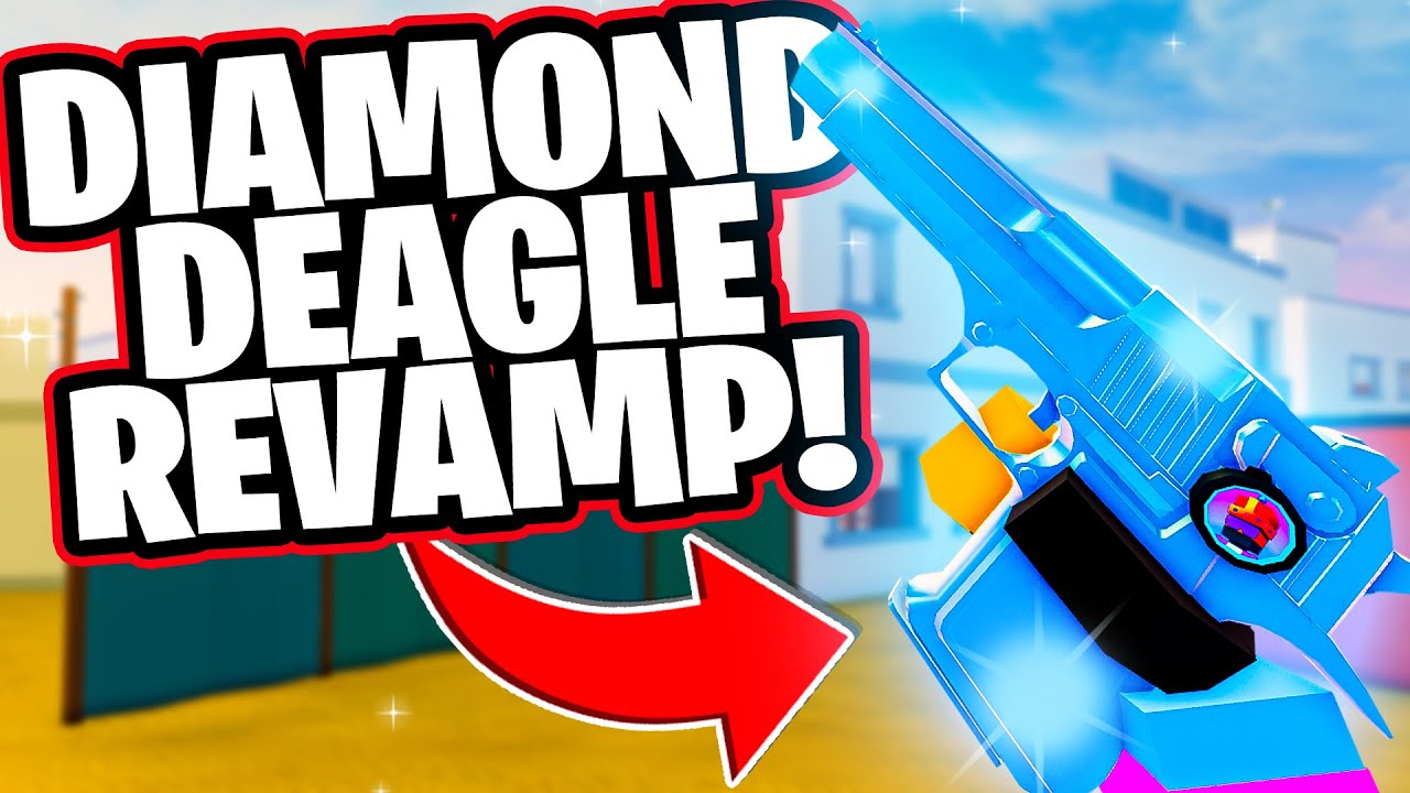 The NEW Diamond Deagle Revamp In Bad Business... - YouTube