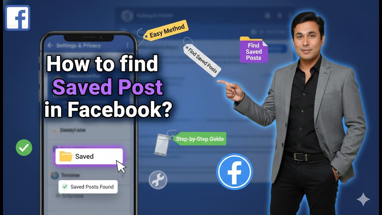 How to find Saved Post in Facebook? - YouTube