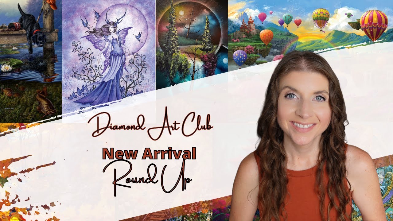 Christmas in July + MORE! | Diamond Art Club New Arrival Round Up - YouTube