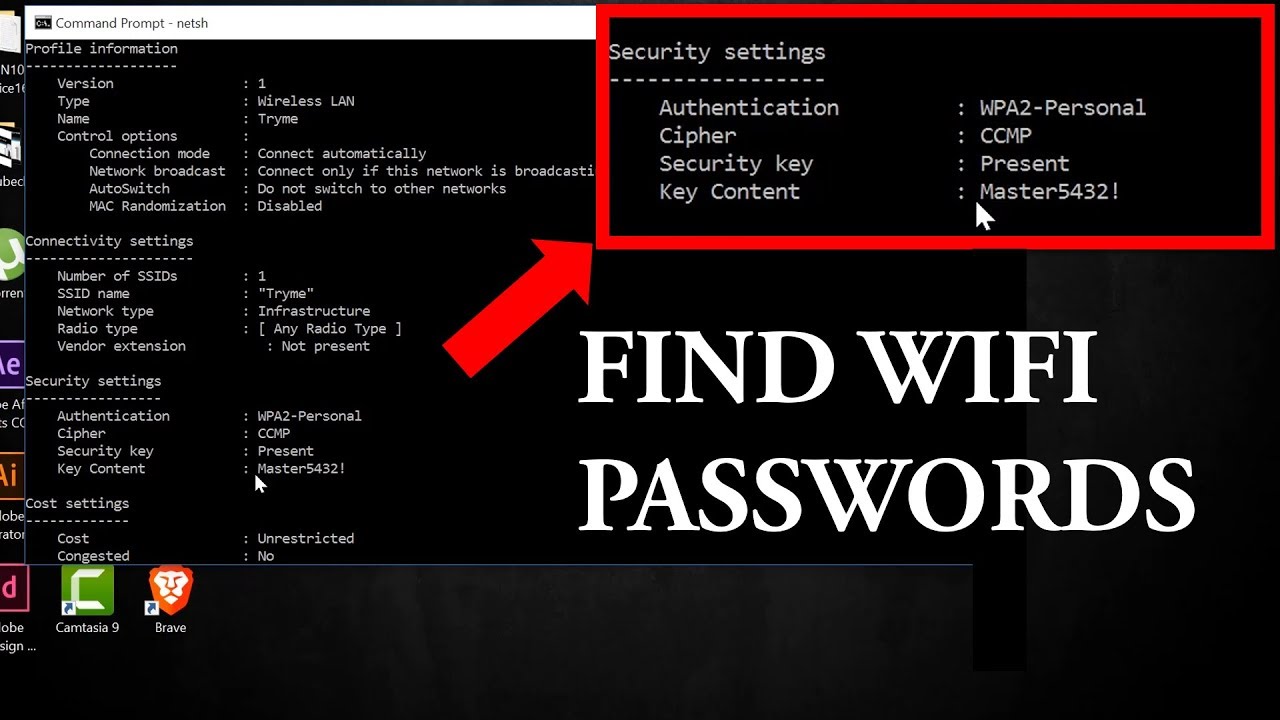 How To Find Wi Fi Passwords In Windows 10 YouTube how-to-find-wi-fi-passwords-in-windows-10-youtube