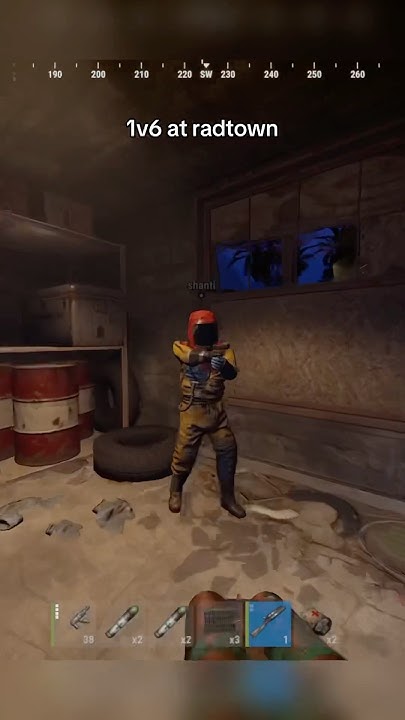 1v6 at radtown #rust #rustcontent #rustgame #rustplayer - YouTube