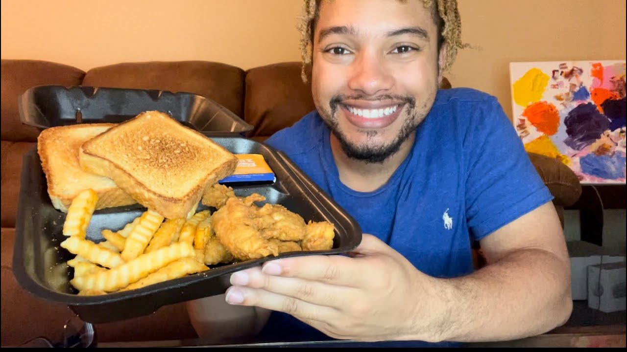 Chicken finger plate from Zaxbys - YouTube