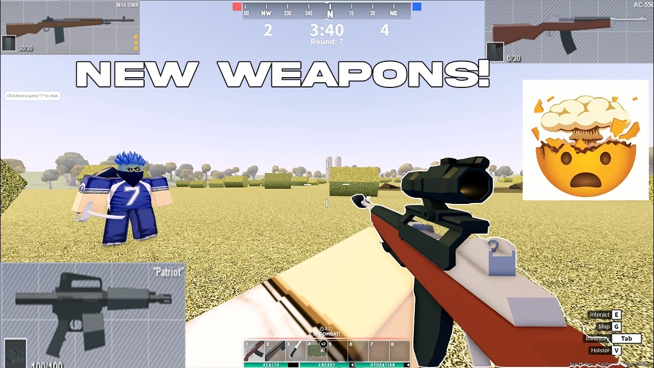 ALL NEW APOCALYPSE RISING 2 WEAPONS REVIEWED! (AC-556, M14 Marksman ...