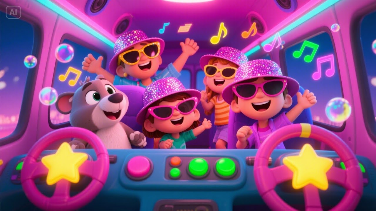 Twinkle Twinkle Little Van | Fun Toddler Song | Vehicle Nursery Rhyme ...