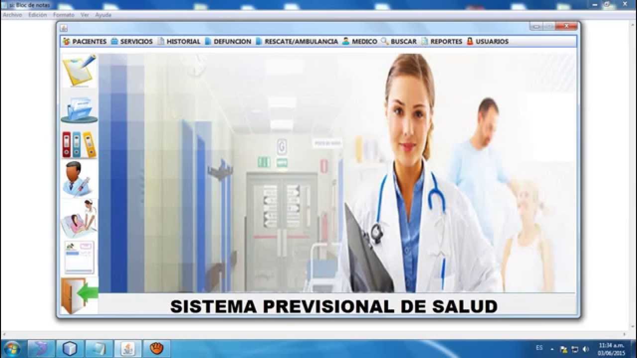 SISTEMA DE HOSPITAL PREVENCION DE SALUD EN JAVA - YouTube