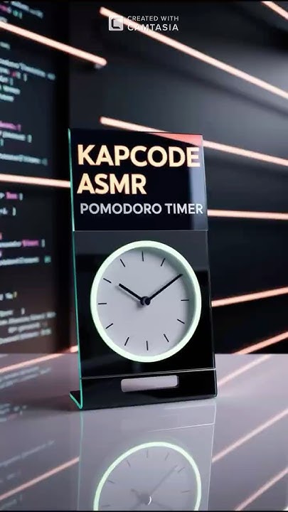 Pomodoro Timer | Html-Css-JavaScript | KapCode ASMR | No Talking Part-3 - YouTube