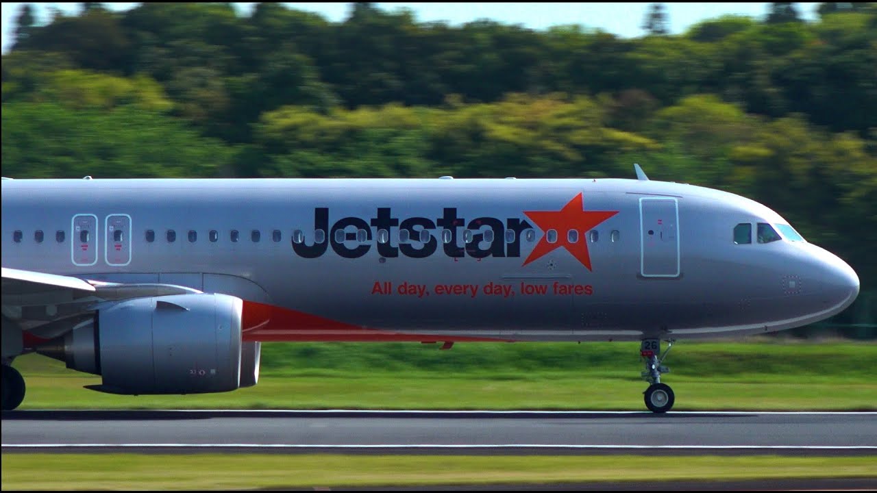 Jetstar Japan Airbus A321neo JA26LR Takeoff from Narita 16L | NRT/RJAA ...