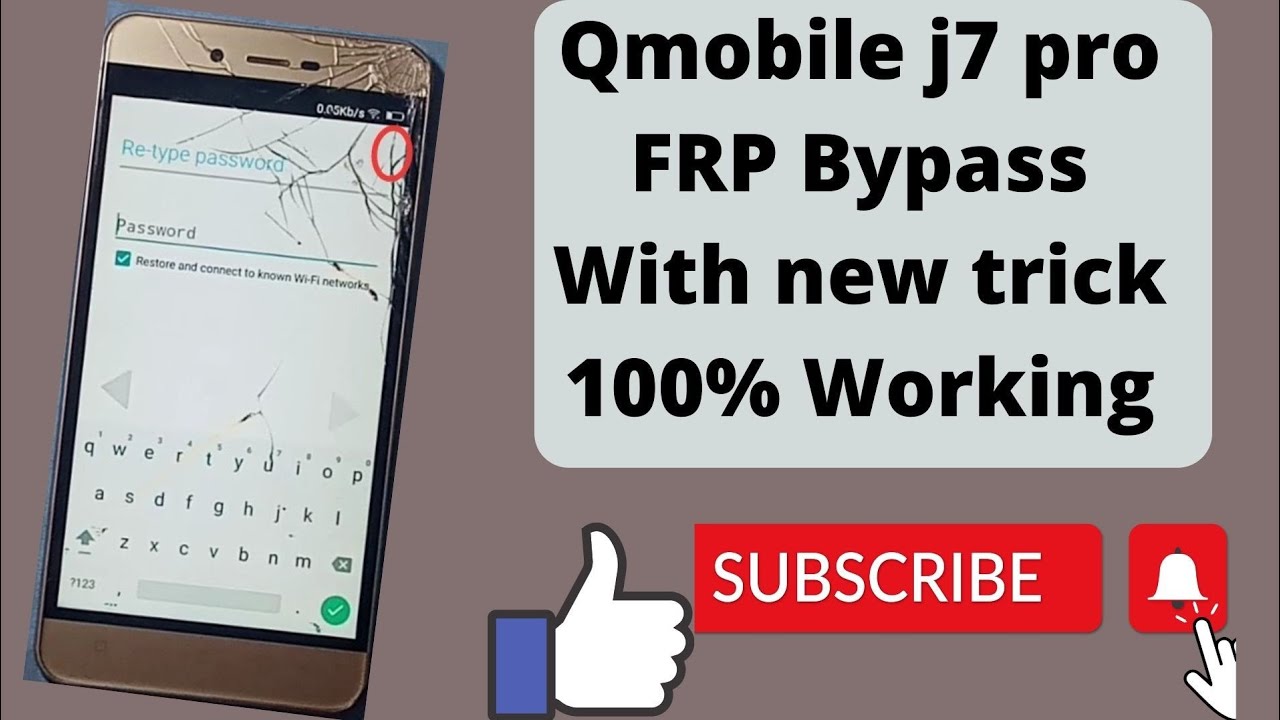 Qmobile J7 PRO frp bypass || Without PC || frp unlock || gmail Unlock ...