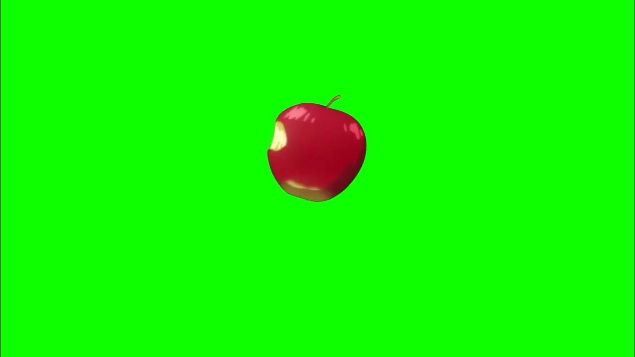 Apple Bite Green Screen Video || apple green screen || eating apple ...