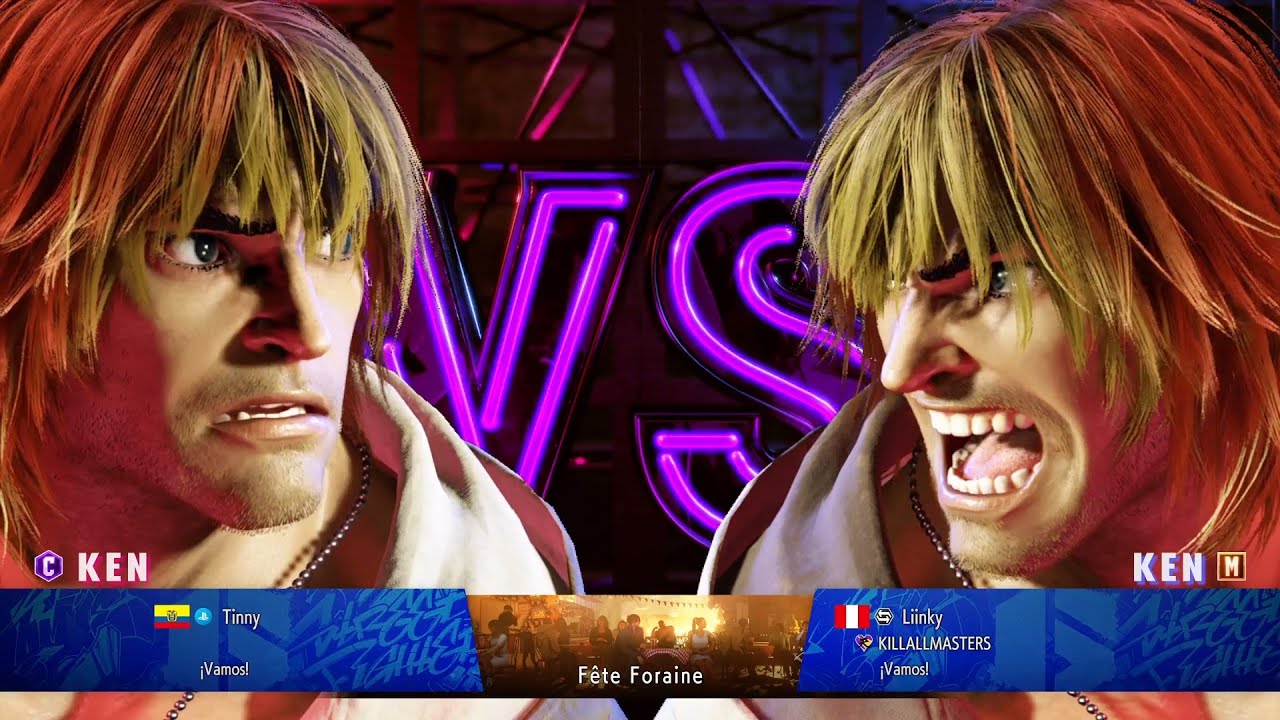 KEN Ecuatoriano 🟡🔵🔴 VS KEN Peruano 🔴⚪ STREET FIGHTER 6 - YouTube