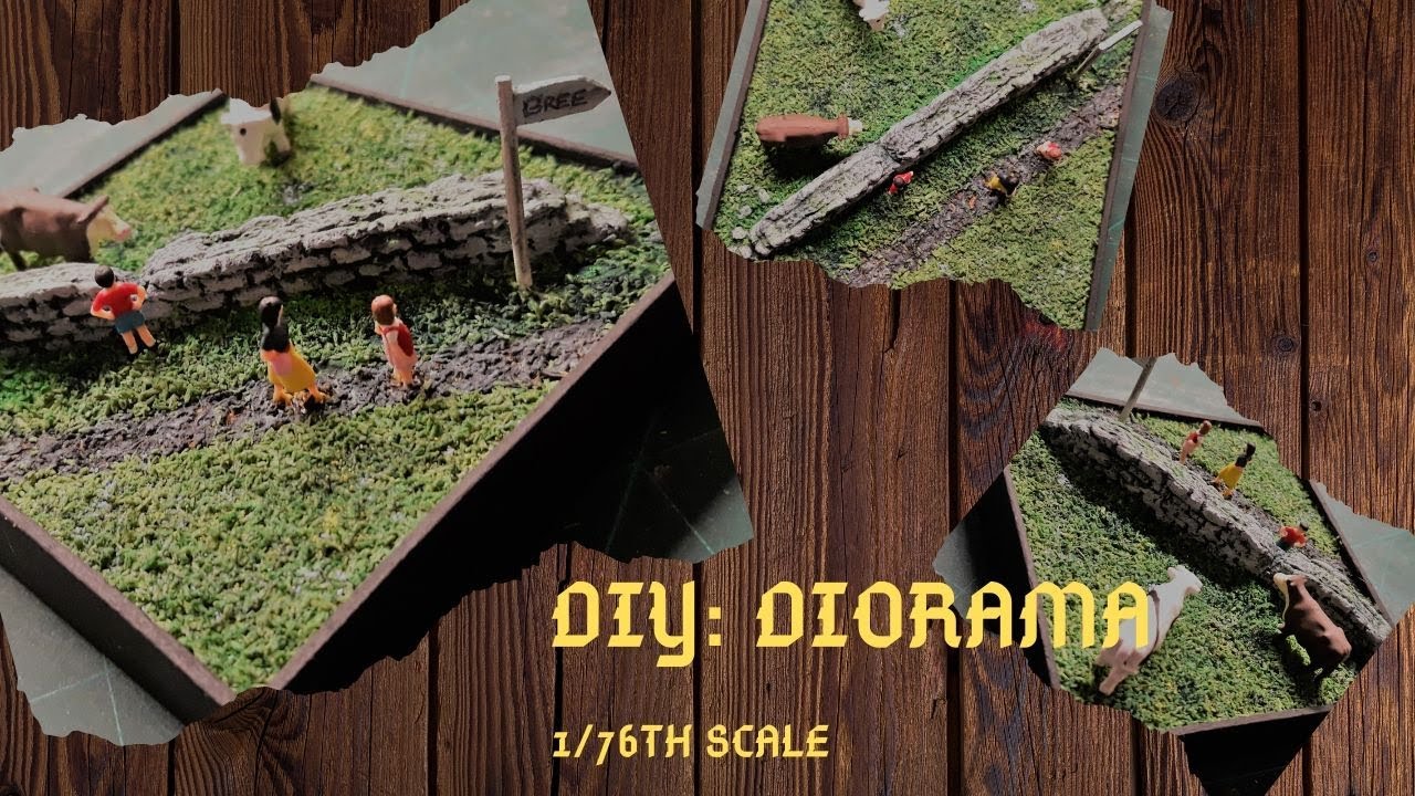 DIY: Diorama 1/76TH Scale (OO Gauge) - YouTube