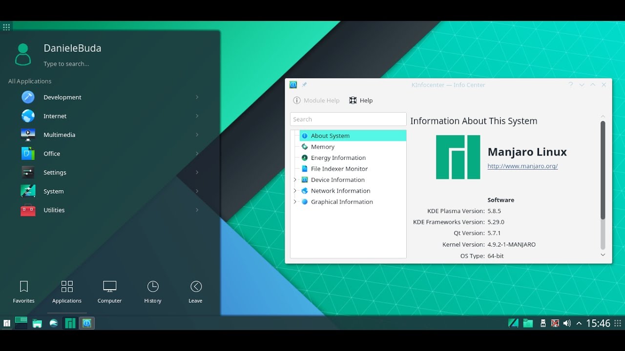 Manjaro KDE 17.0 Alpha2 Installation and Overview - YouTube