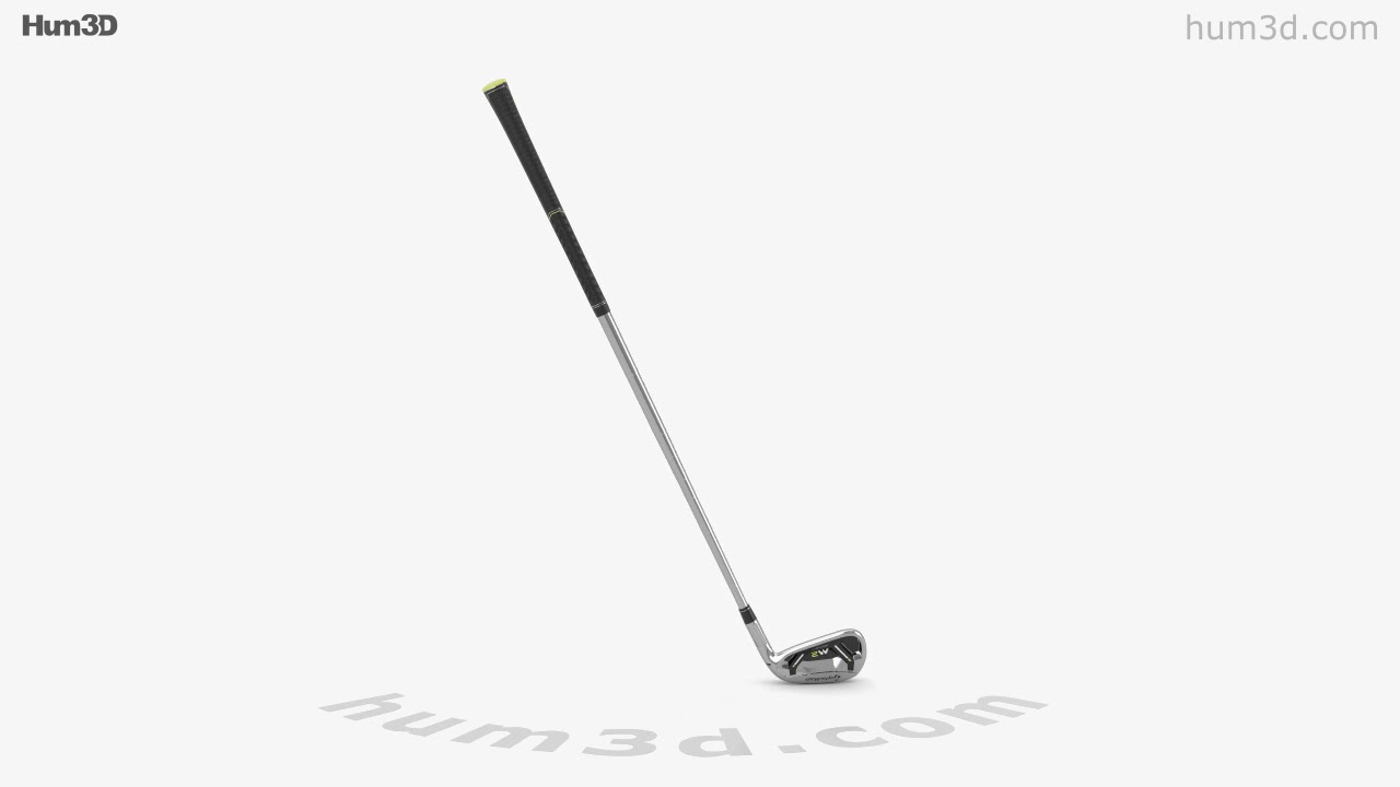 Golf Club 3D model by 3DModels.org - YouTube