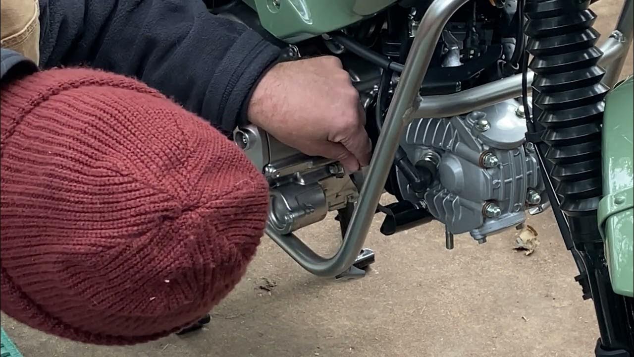 2023 Honda CT125 Moriwaki Monster install part 3 - YouTube