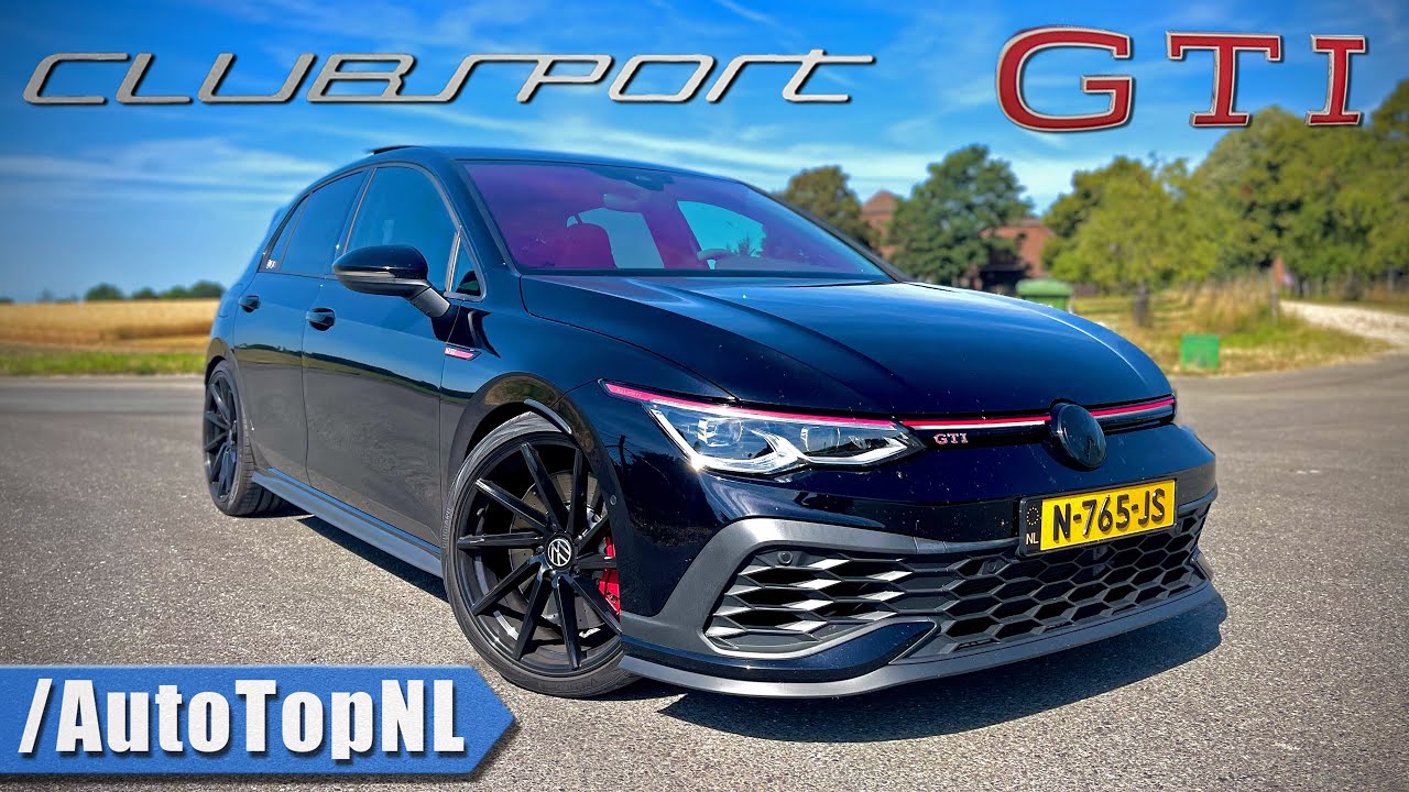 VW Golf MK8 GTI CLUBSPORT | REVIEW on AUTOBAHN by AutoTopNL - YouTube