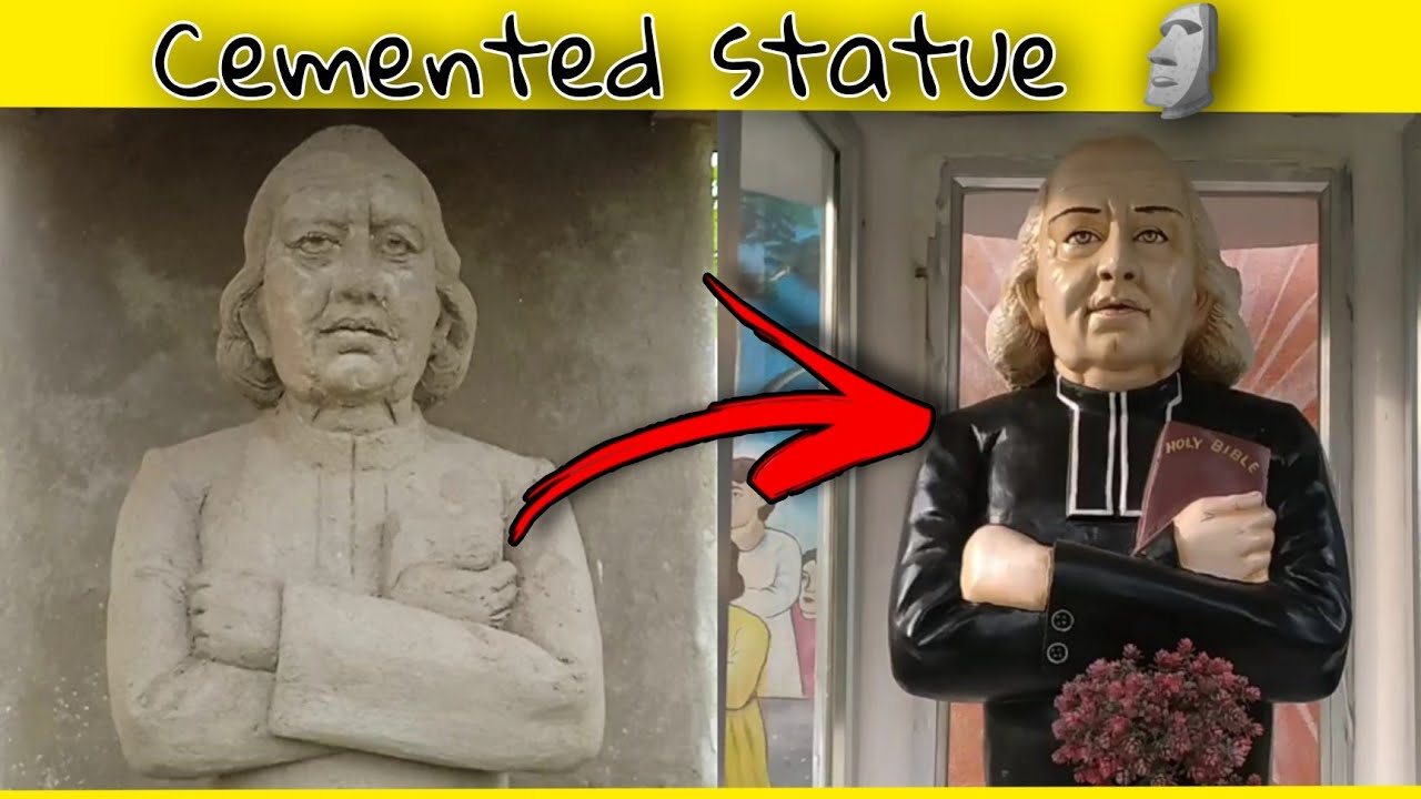 How to make cemented statue 🗿| Multi Art Gallery - YouTube