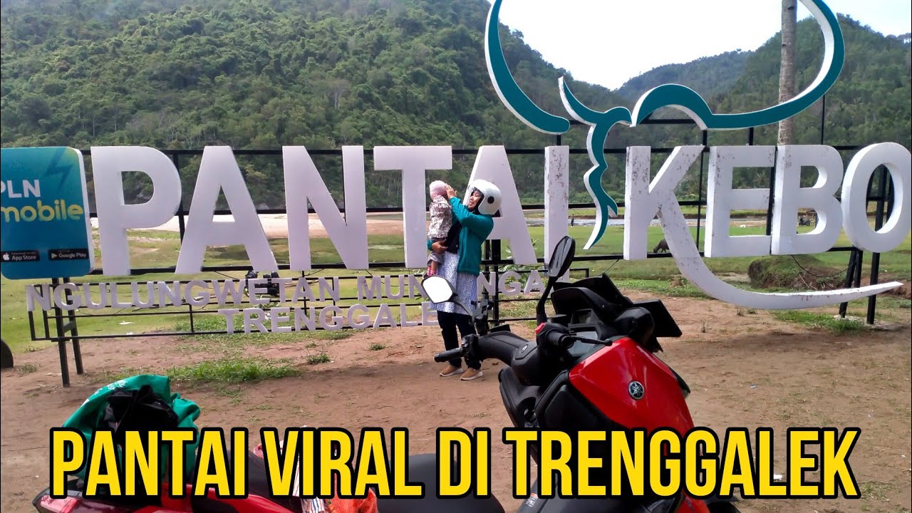 Pantai Viral Di Trenggalek! Pantai Kebo Ngulungwetan Munjungan ...