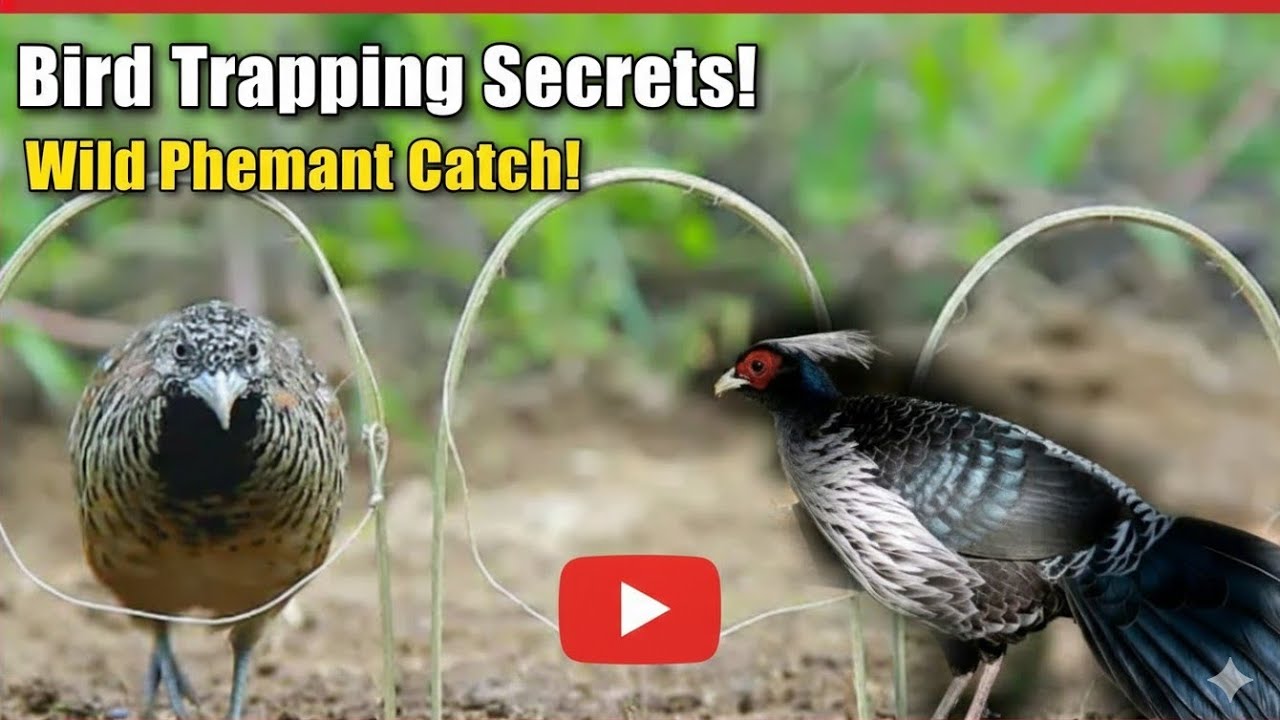 Mountain Forest Chicken Kalij || Jungali Murgi Hunting Trap || Pahadi ...