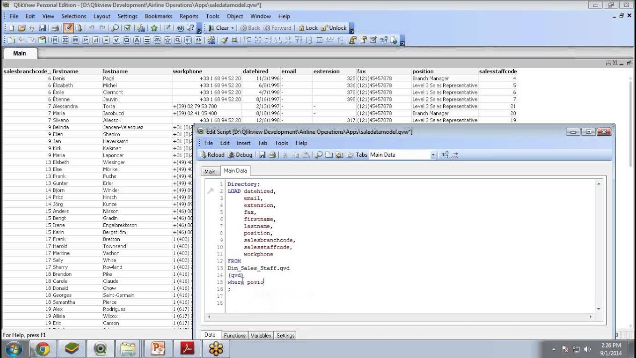 Qlikview Data Filter And Transformation Youtube