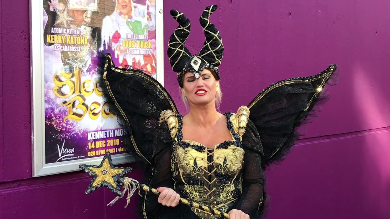 Kerry Katona plays evil Fairy Carabosse in Sleeping Beauty at Kenneth ...