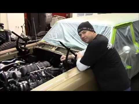 Jerrys 67 chevelle front clip installed - YouTube