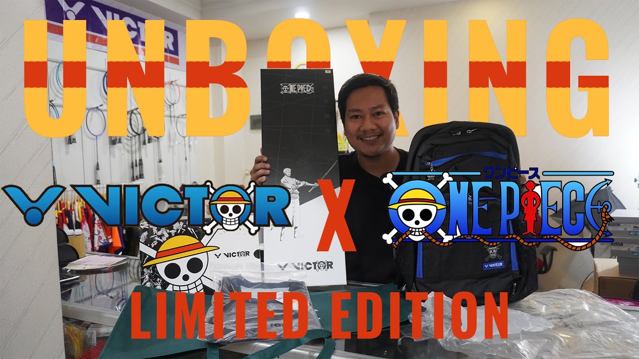 UNBOXING SEMUA PRODUK VICTOR X ONE PIECE - YouTube