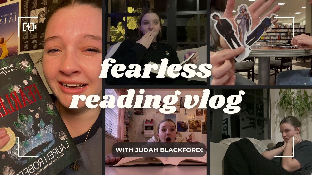 Fearless Reading Vlog with @judahisreadingthings (SPOILERS) - YouTube