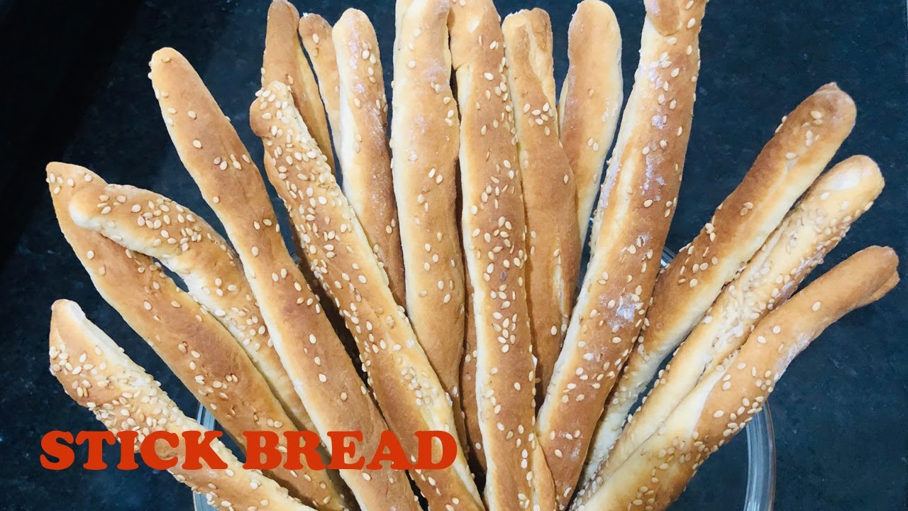STICK BREAD I CRUNCHY STICK BREAD RECIPE I Marilu Dagumo - YouTube