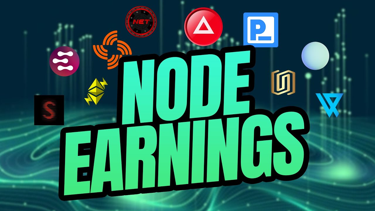 PASSIVE INCOME from NODES Last Month - YouTube